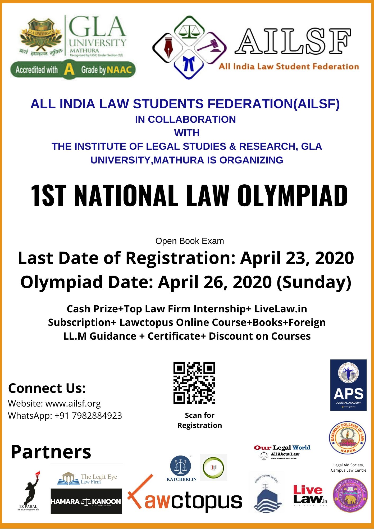 1st National Law Olympiad By All India Law Students Federation ...