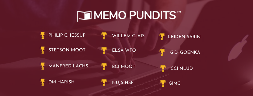 ONLINE ORAL ARGUMENTATION COURSE BY MEMO PUNDITS : REGISTER NOW!!!