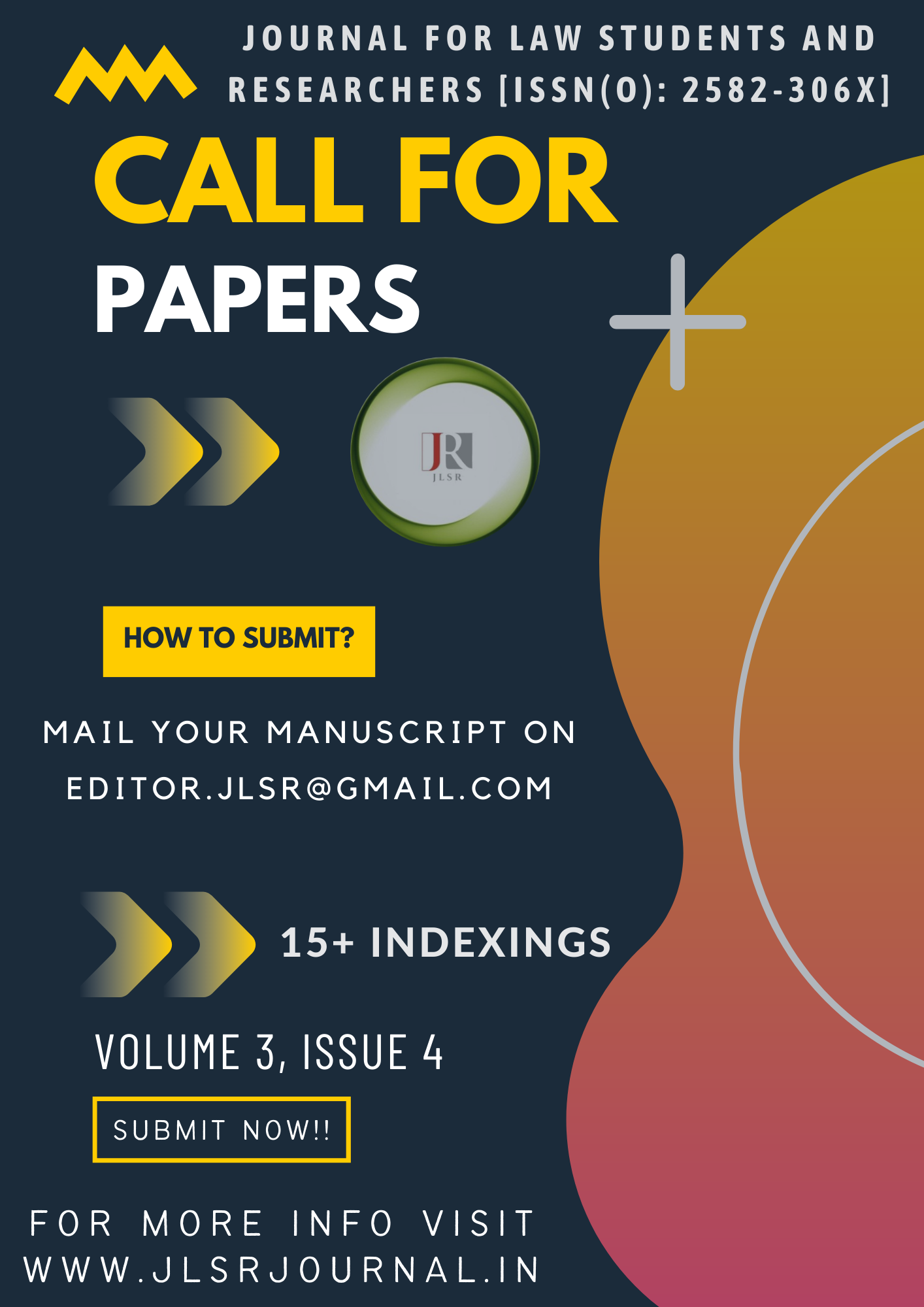 CFP JOURNAL FOR LAW STUDENTS AND RESEARCHERS VOLUME III ISSUE IV