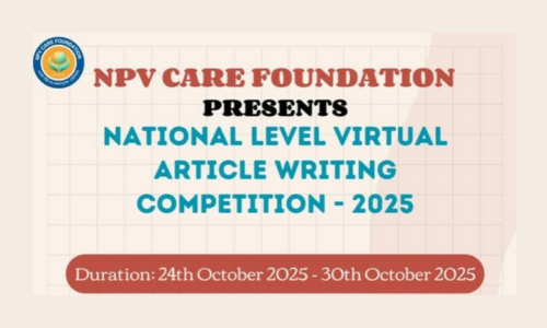 National Level Virtual Article Writing Competition – 2025