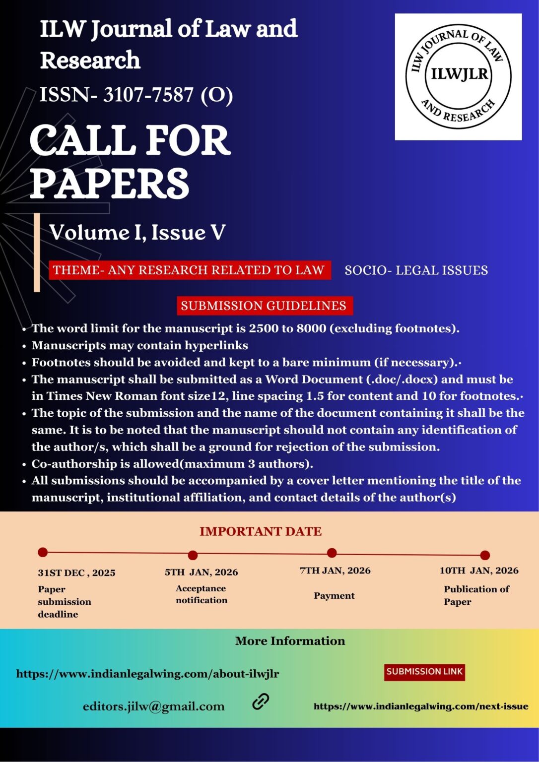 Call for Book Chapters | Apply by 20 December 2025