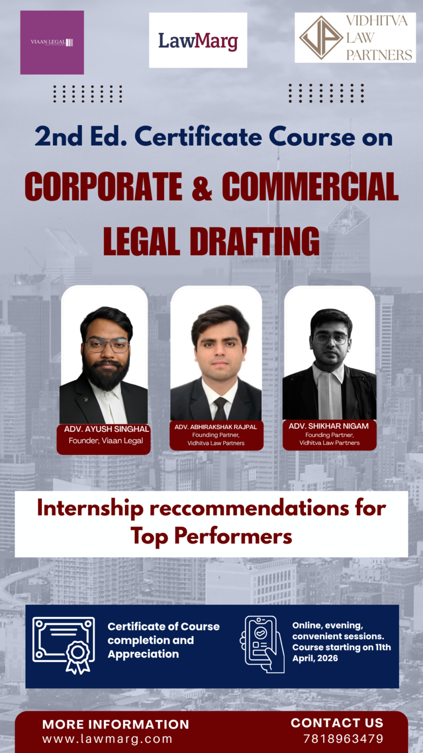 Course Alert | Corporate & Commercial Legal Drafting (12 Weeks ...