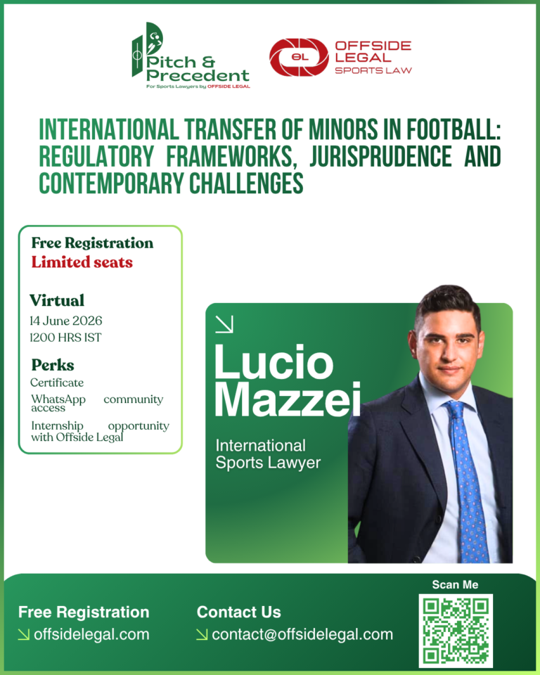 International Transfer of Minors in Football: Regulatory Frameworks ...